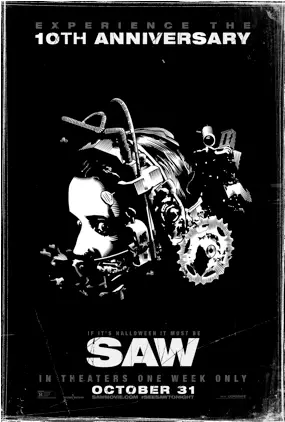 Last Saw One Sheet for Saw Theatrical Re-Release Debuts