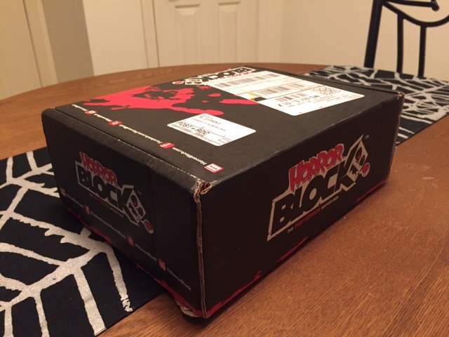 Horror Block Unboxing - December 2015 - Wicked Horror